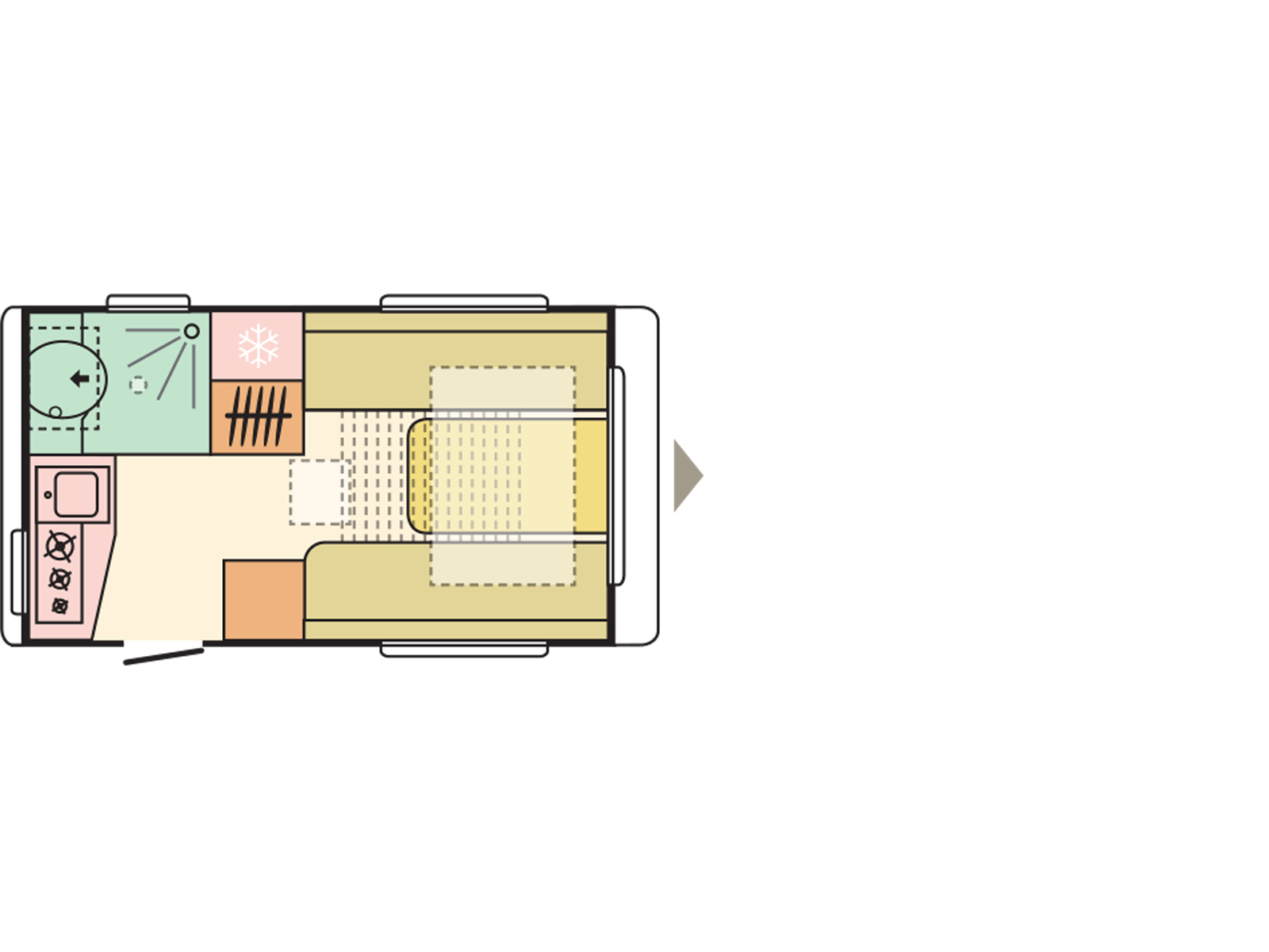 Der Adria Action 361 LH bei heycamp.de