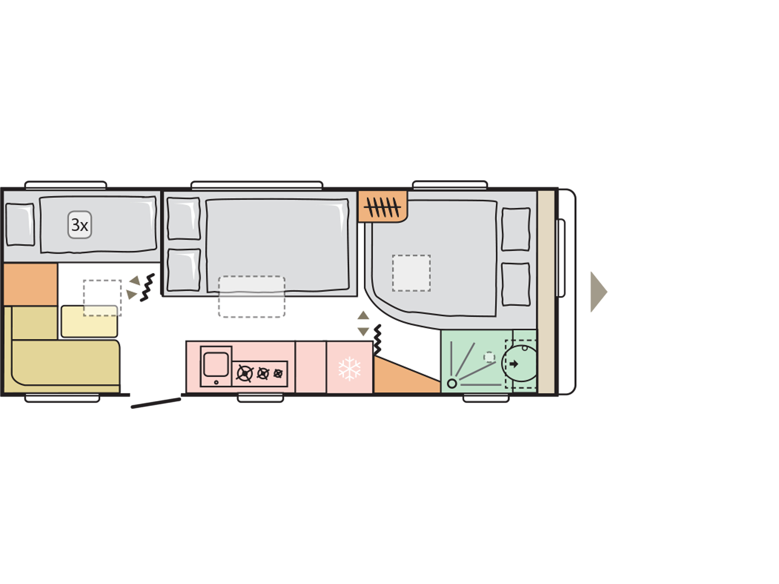 Der Adria Adora 613 PK bei heycamp.de
