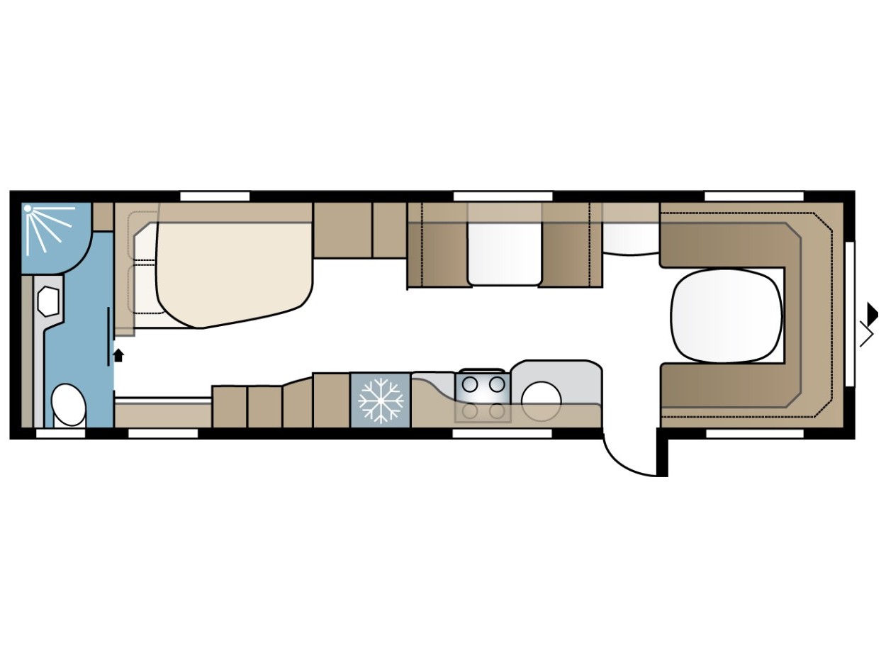 Der Kabe Royal Hacienda 880 TDL E5 bei heycamp.de