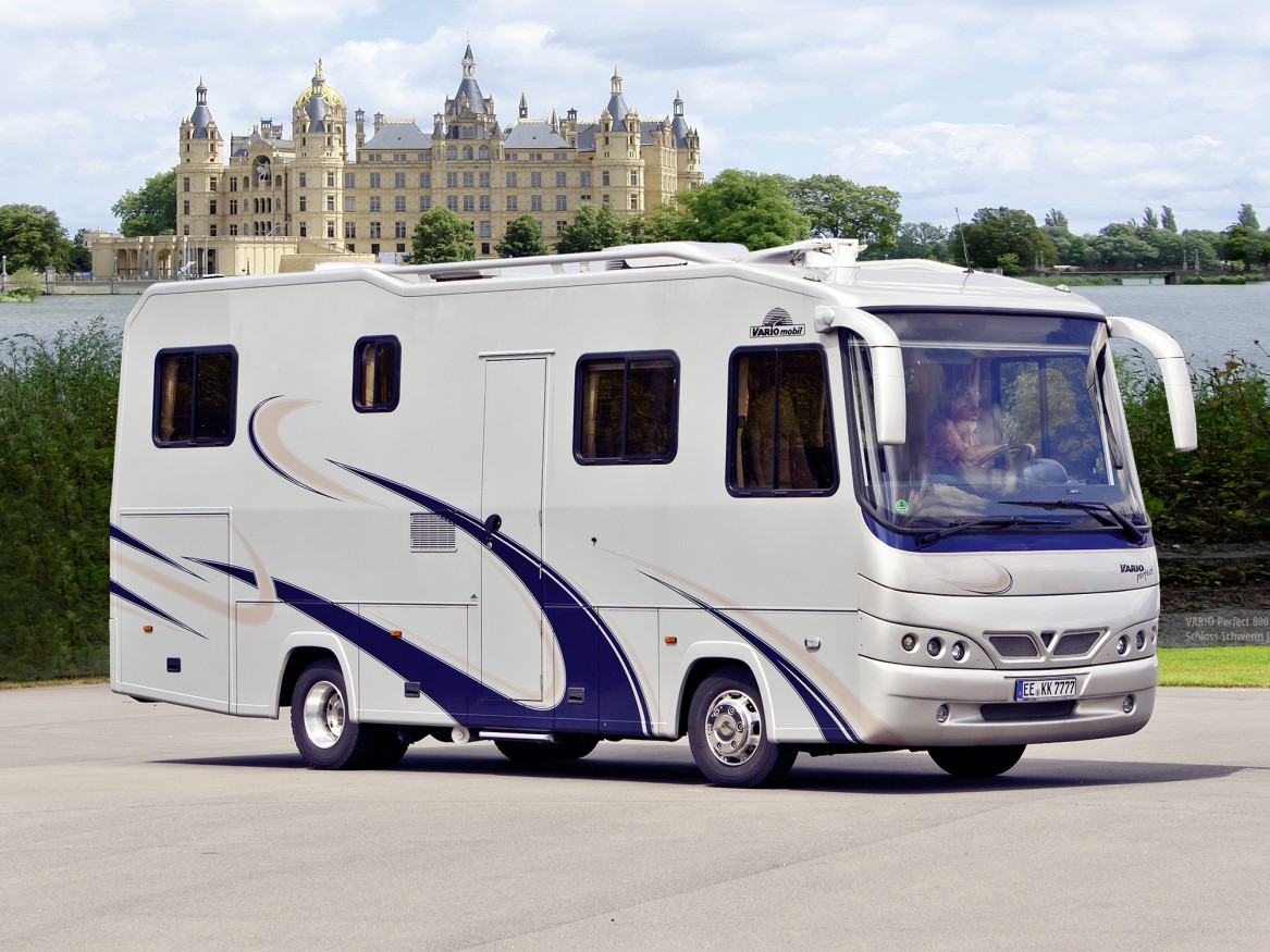 Der Variomobil Vario Perfect 1100 Slide Out bei heycamp.de