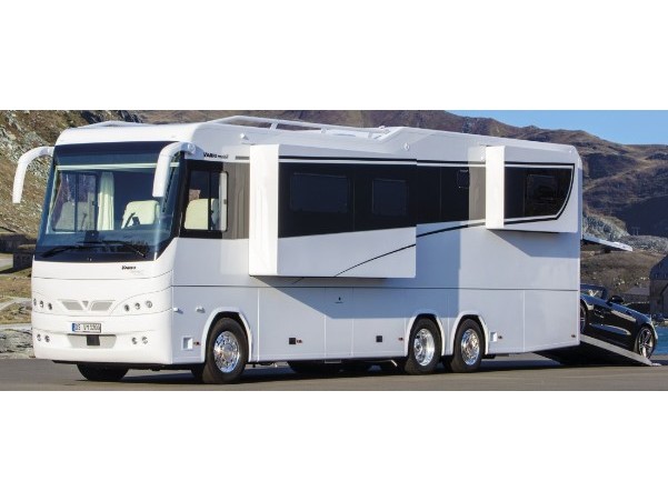 Der Variomobil Vario Perfect 1200 Double Slide Out bei heycamp.de